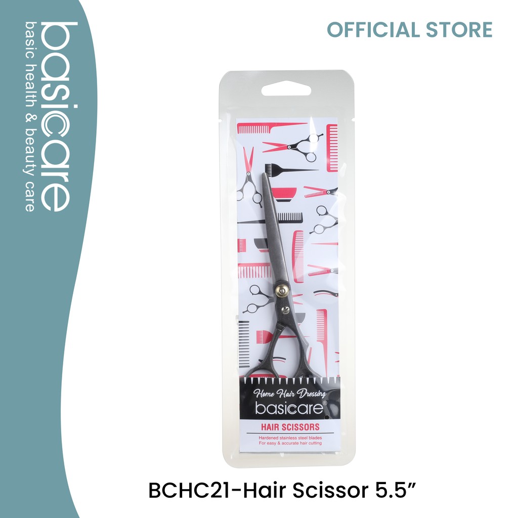 Basicare Hair Scissor 5.5" BCHC21 | Shopee Philippines