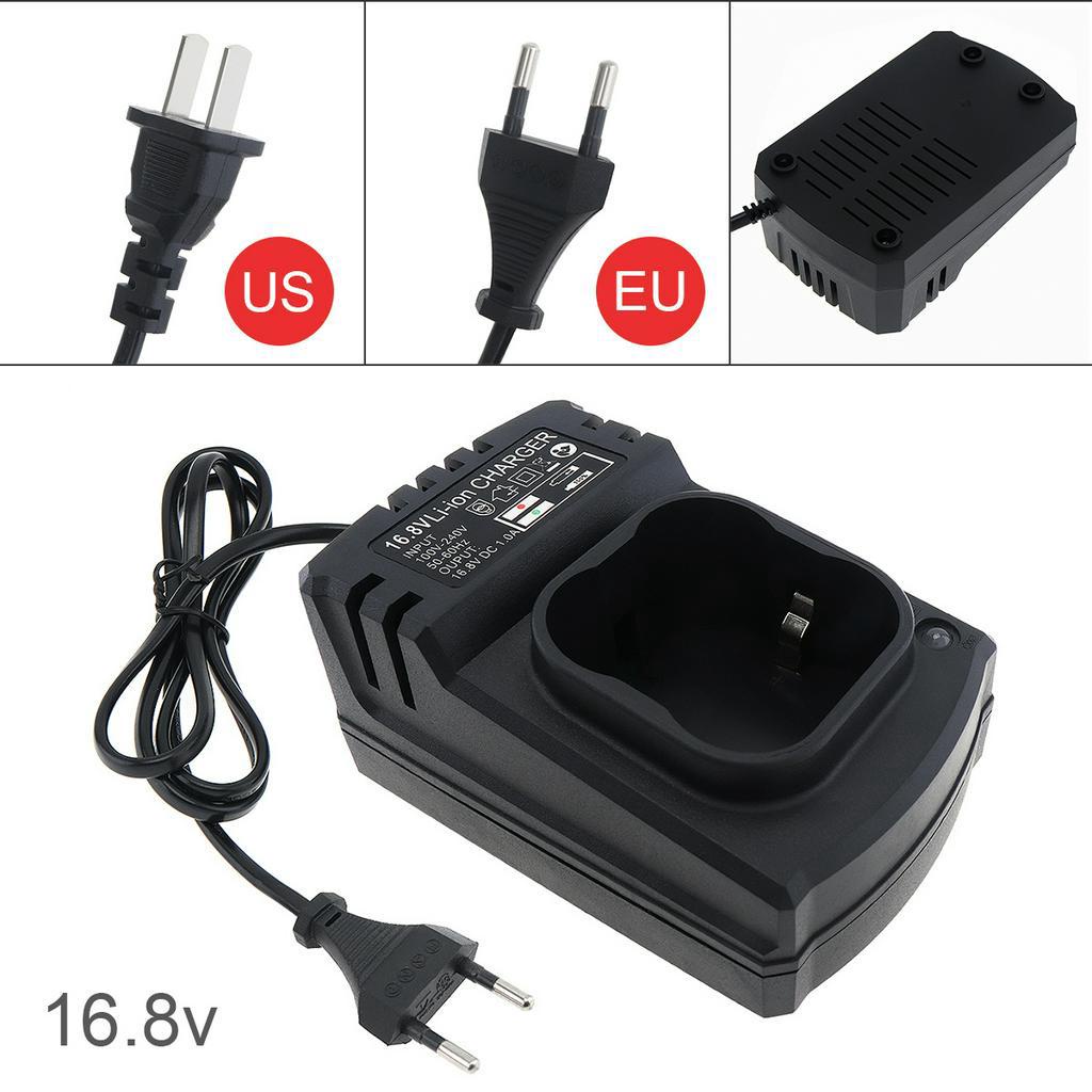 16.8V / 12V DC 110-220V Electric Drill Charger Power Rechargeable ...