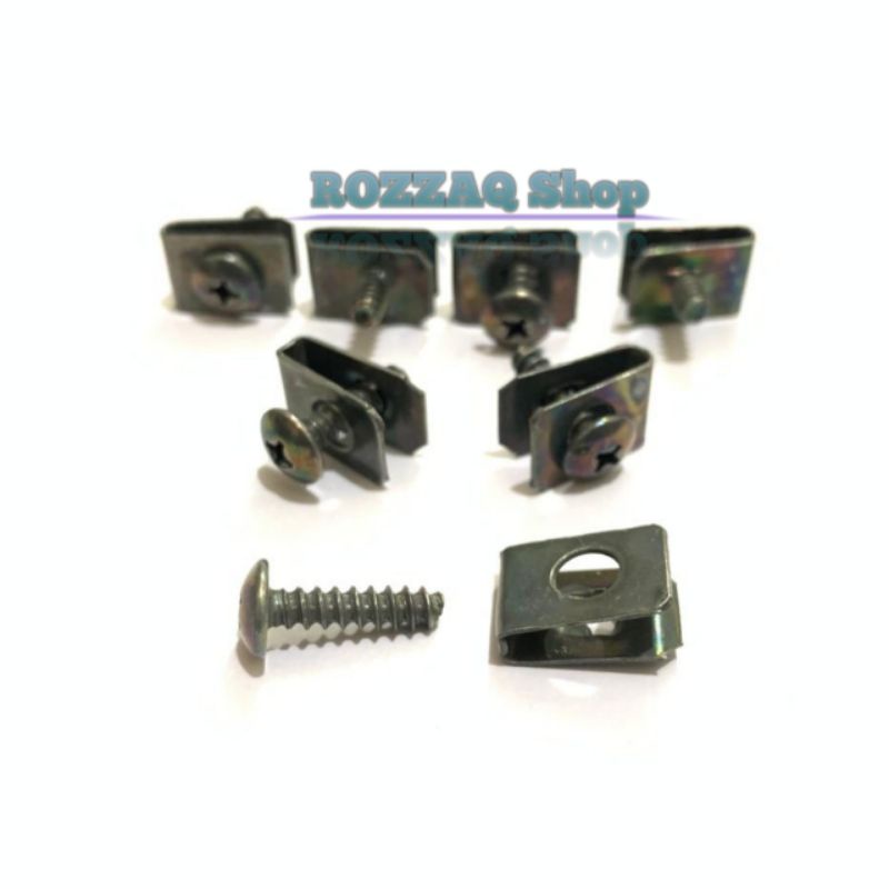 HONDA CLIP BOLT HONDA MATIC BODY CLIP SCREW BOLT VARIO SCOOPY SPACYBEAT ...