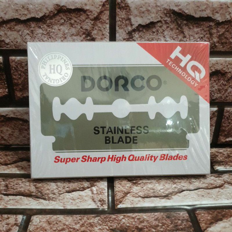 ORIGINAL DORCO STAINLESS BLADE ( 10 boxes of 10 pcs ) | Shopee Philippines
