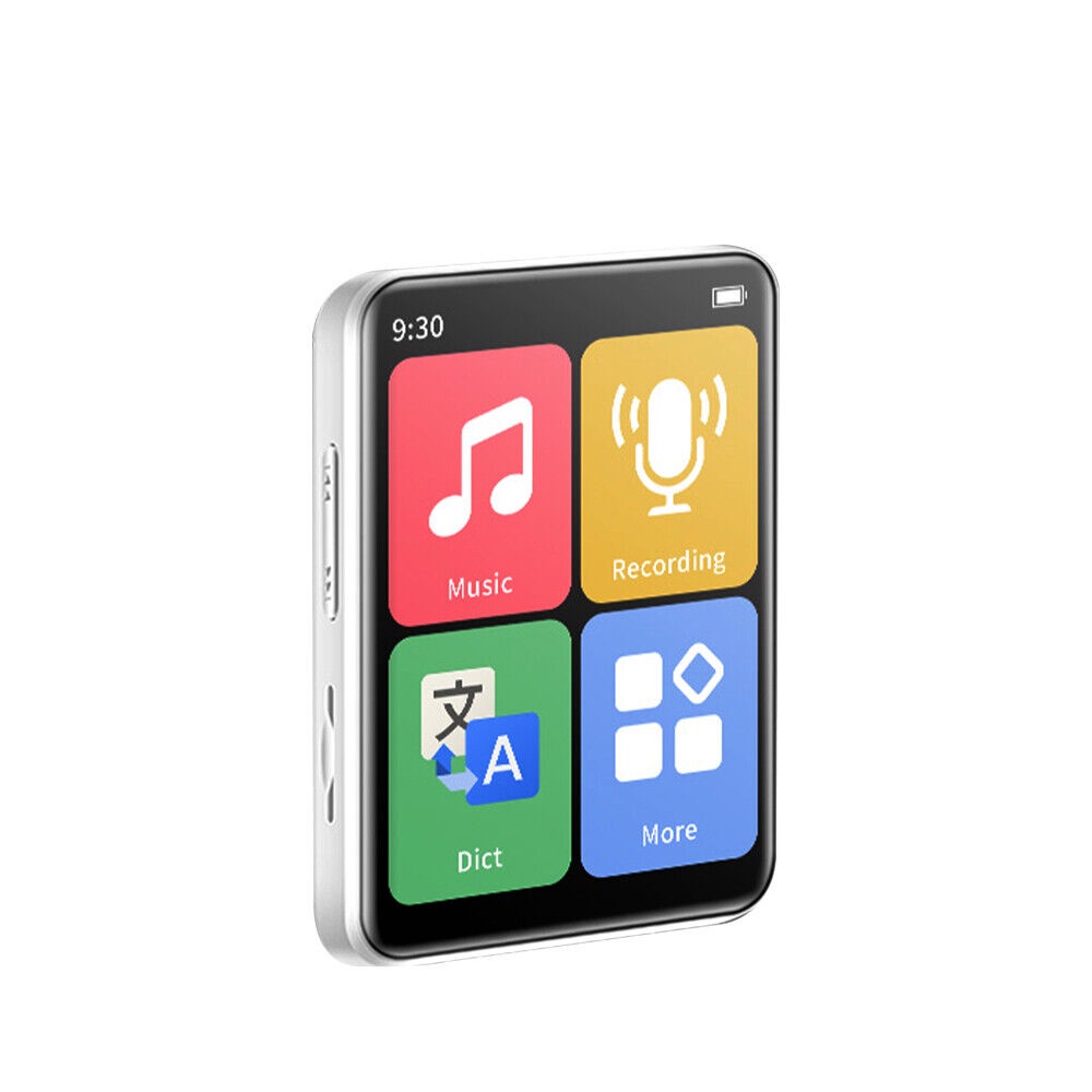 Virwir Bluetooth Mp4 Player Touch Screen Walkman Music | Shopee Philippines