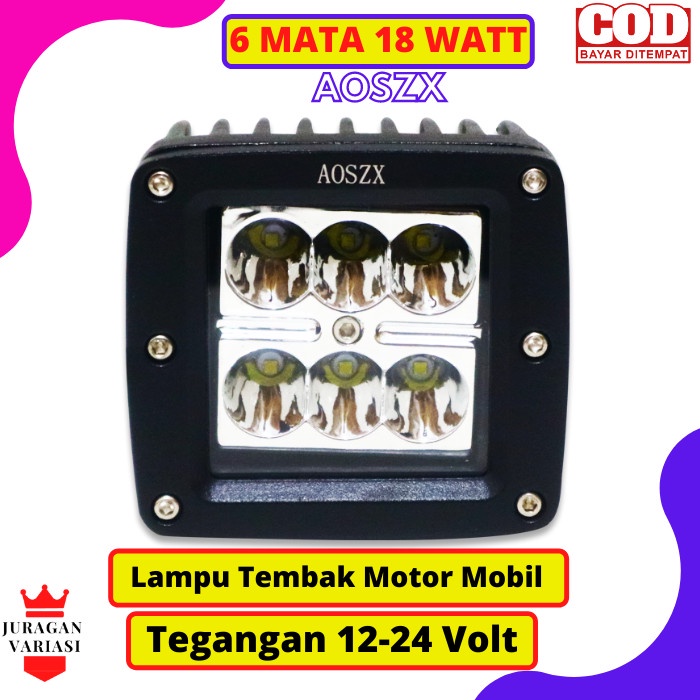 MATA Led Variation Light Led Spotlight Fog Spotlight Motorcycle Car ...