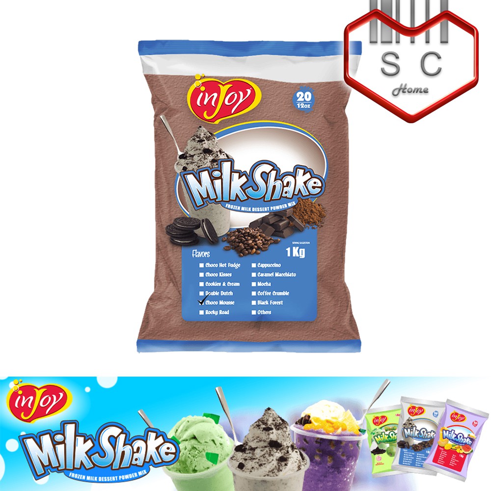 Injoy Choco Mousse Milkshake Milk Shake Powder 1kg | Shopee Philippines