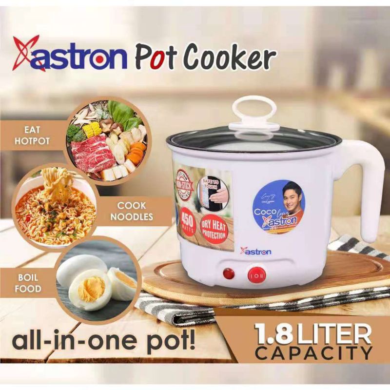 Astron Pot cooker multi cooker 1.8L | Shopee Philippines