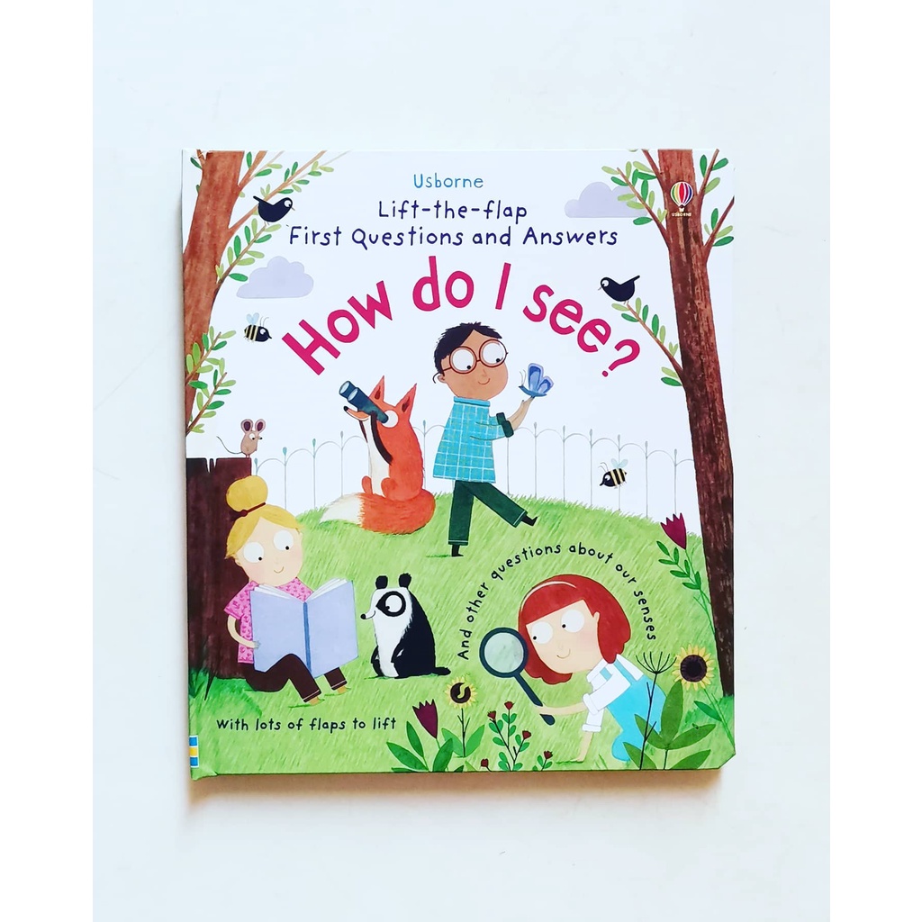 Usborne: How Do I See? (Lift-the-Flap First Questions & Answers ...