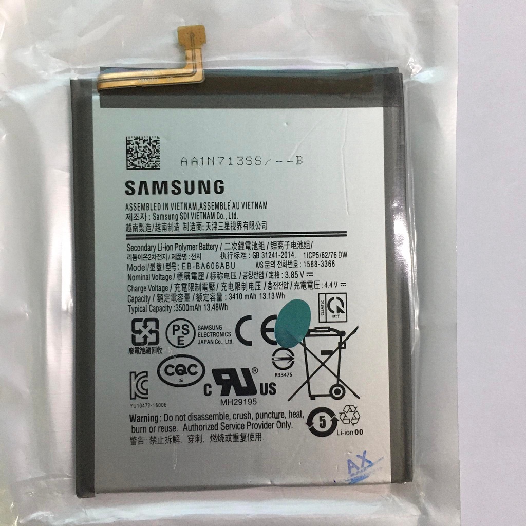 A60 EB-BA606ABU REPLACEMENT BATTERY | Shopee Philippines
