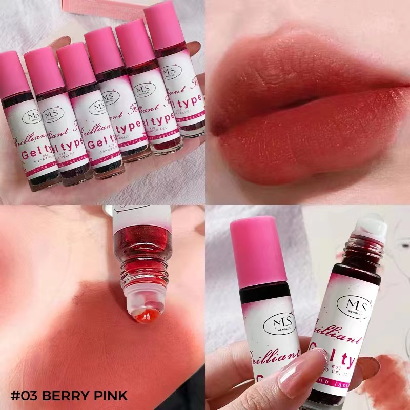 MS Brilliant Real Gel Type Lip Tint Long Lasting | Shopee Philippines