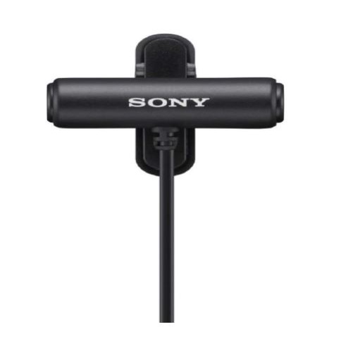 Sony ECMLV1 Compact Stereo Lapel Lavalier Omnidirectional Microphone ...