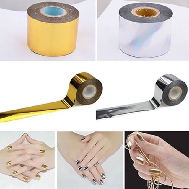 Gold / Silver Transfer Foil 20cmx4cm only | Shopee Philippines