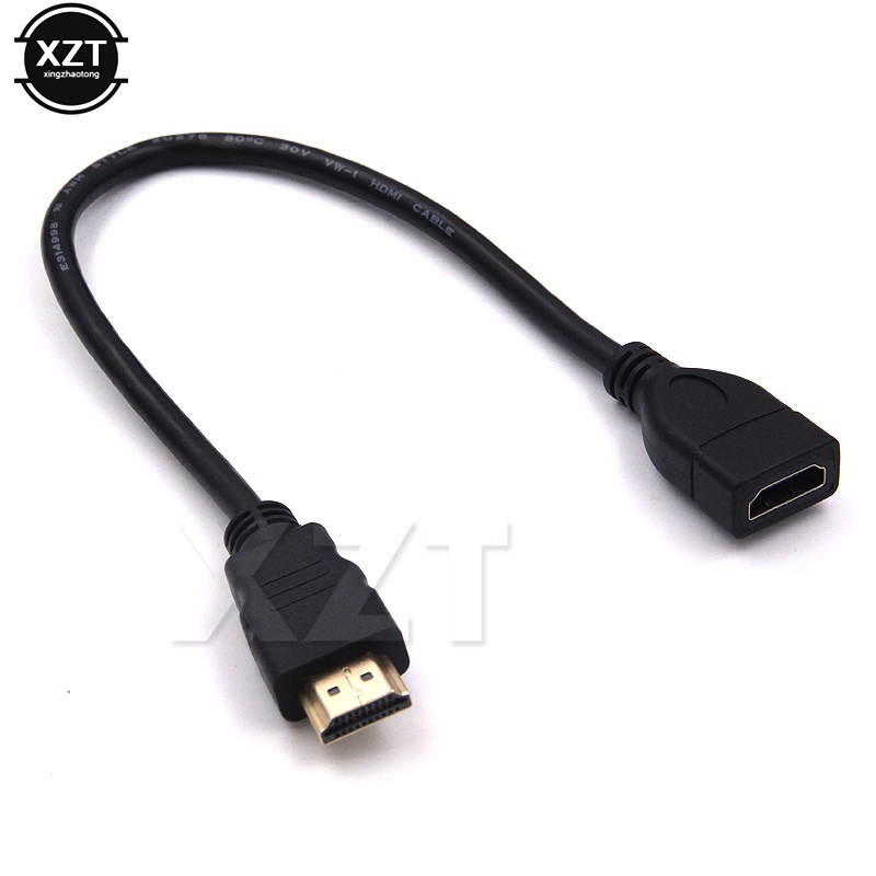 HDMI cable male to female high-speed support 3D gold-plated HDMI cable ...