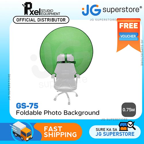 Pxel Foldable Backdrop Green Screen Background Chair for Work From Home ...