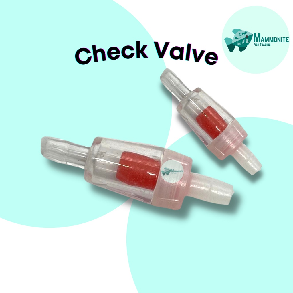 5pcs Aquarium Check Valve For Air Pumps Silicone Hose One Way Non ...