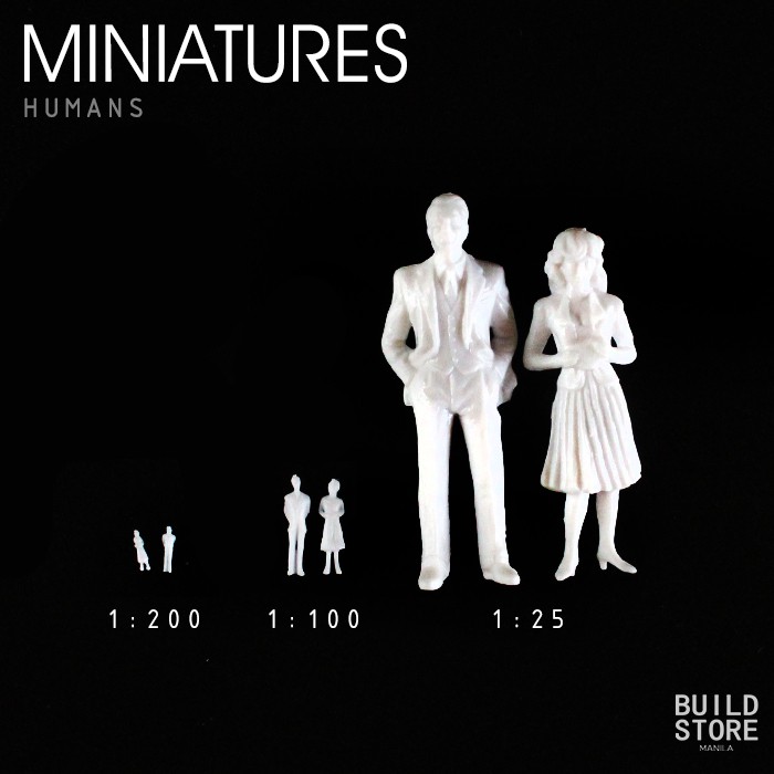 Miniature Model Humans for Miniature, Architectures, Models | Shopee ...