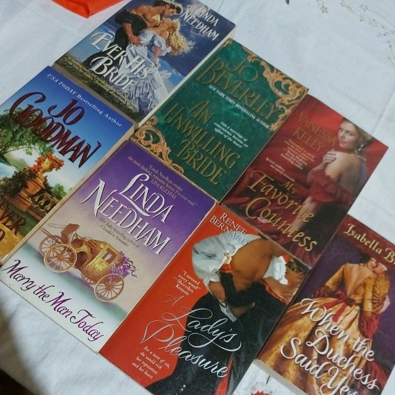 Historical / Regency Books of Various authors (preloved) | Shopee ...