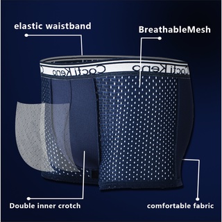 Cacti Keno Men's Plus Size Boxer Brief Breathable Underpants Shorts ...