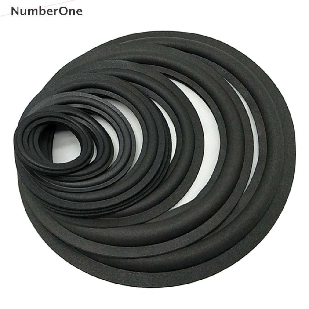 [NumberOne] 3-12 Inch Speaker Surround Rubber Woofer Edge Ring Foam ...