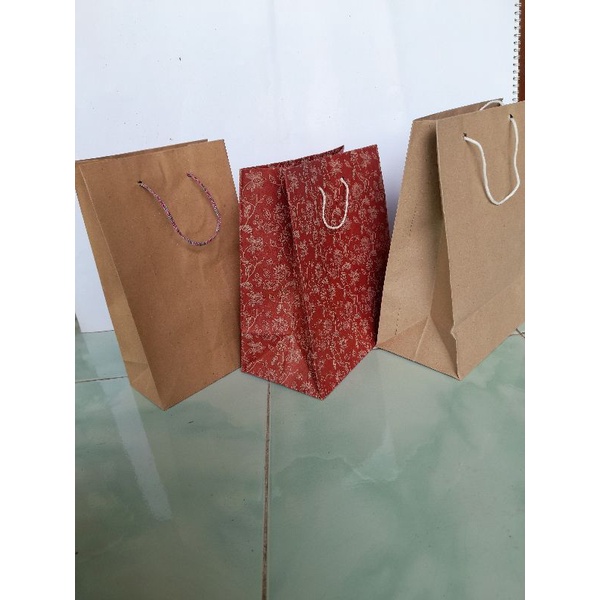 Paper Bag Brown & Color | Shopee Philippines