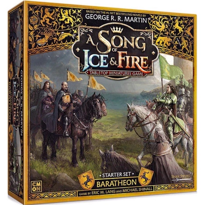 A Song of Ice & Fire: Baratheon Starter Set BNEW ORIGINAL | Shopee ...