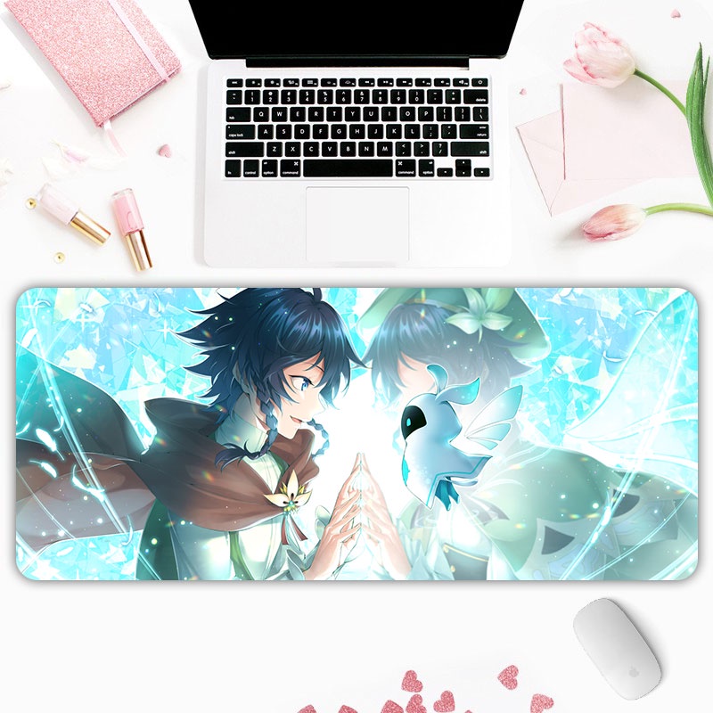 Genshin Impact Mouse Pad Nahida New Zhongli Computer Pad Raiden Shogun ...