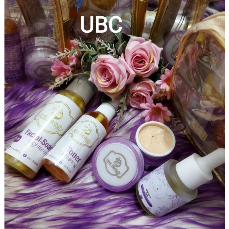 Complete Set ubc by umi umi beauty care brightening cream acne spot ...