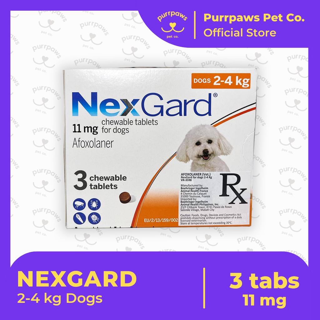 Nexgard Chewable With Sticker Per Box for Dogs | Shopee Philippines