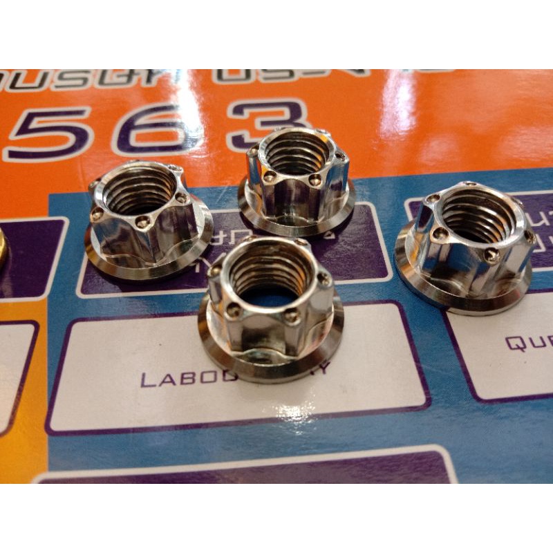 HENG NUT 14 GOLD & CNC PWEDE SA AXLE NG MIO NMAX AEROX | Shopee Philippines