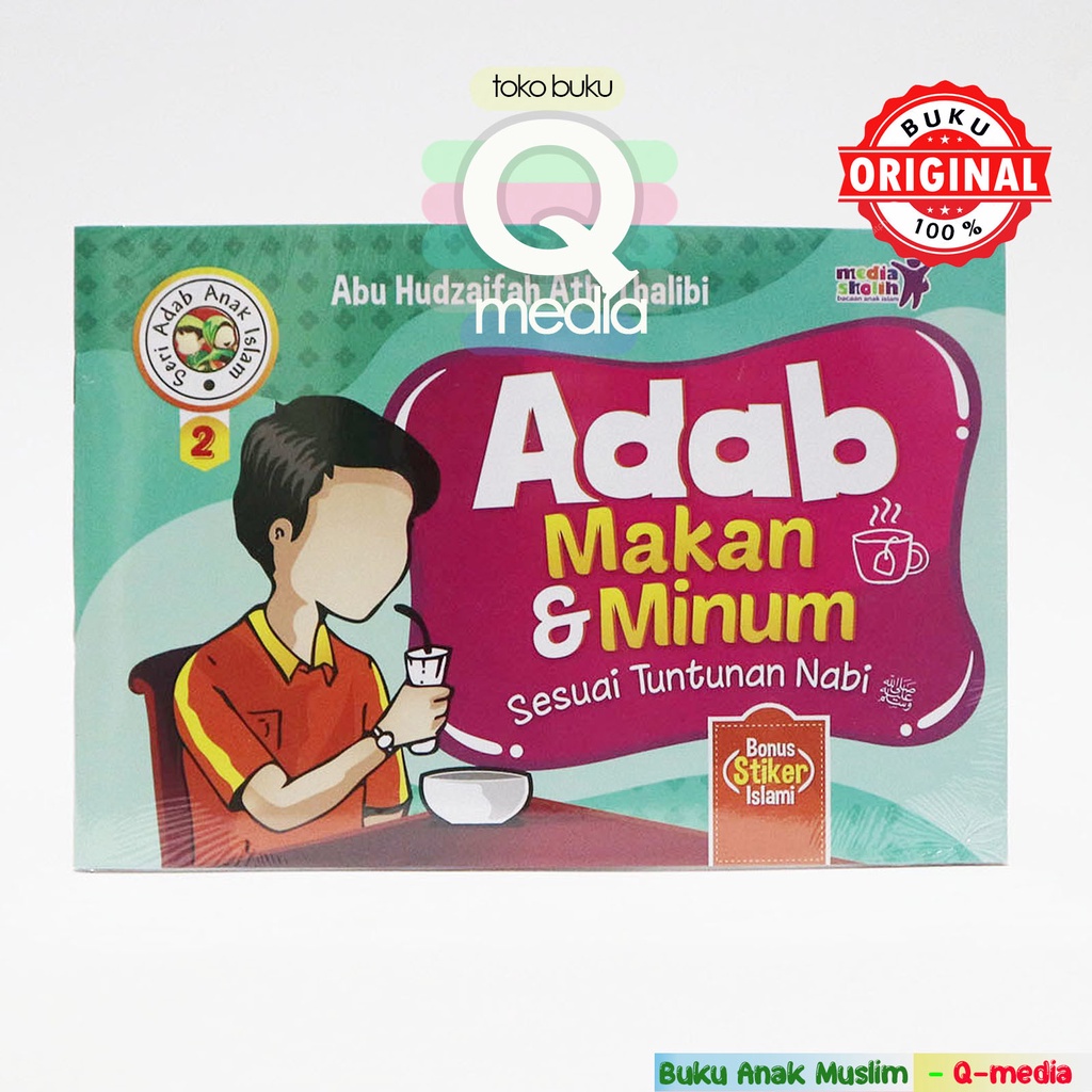 Adab Eat And Drink | Sholih Media | Shopee Philippines