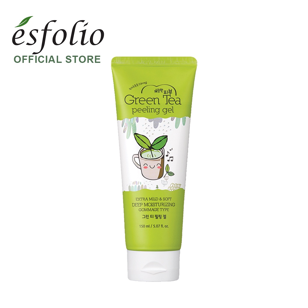 Esfolio Green Tea Peeling Gel 150ml | Shopee Philippines