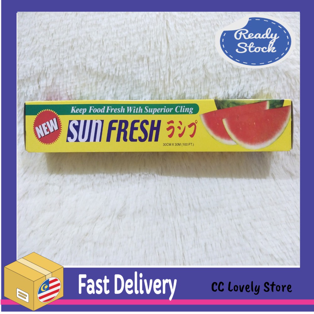 Sun Fresh Food Wrap Film 30cm x 30m | Shopee Philippines