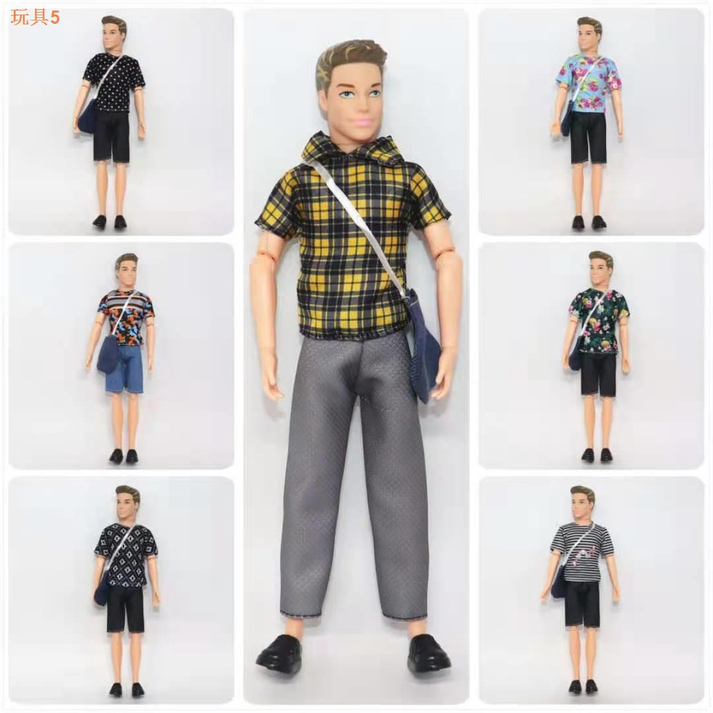 Male Barbie doll 30 cm handsome doll boy prince boyfriend doll clothes ...