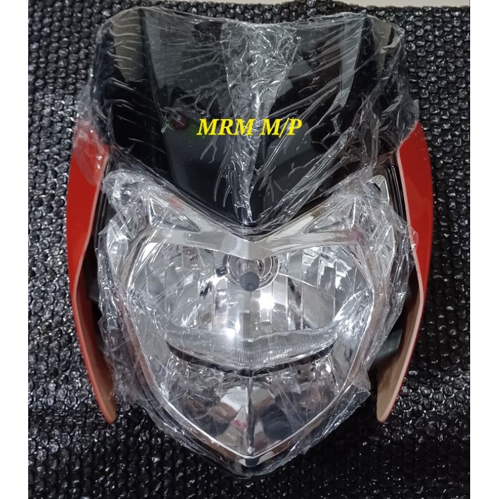 Rouser 135 Headlight Assy (Red/Black/Blue) | Shopee Philippines