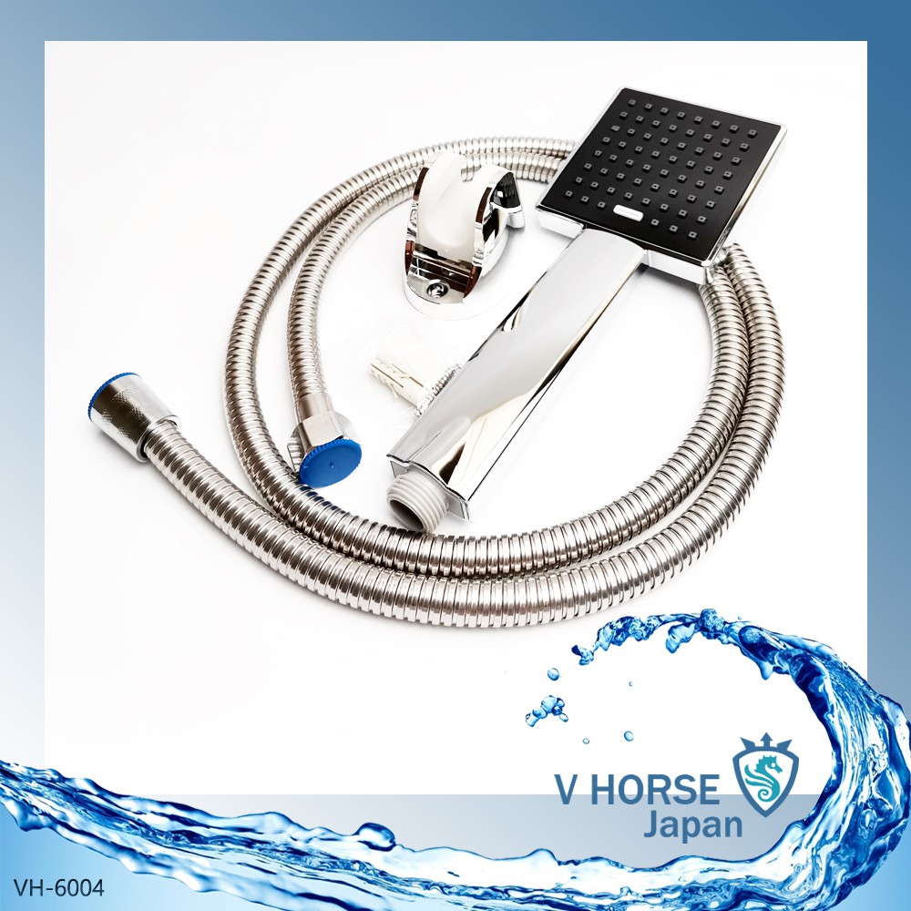 Vhorse Telephone shower with pair with 1.5m hose and shower stand set # ...