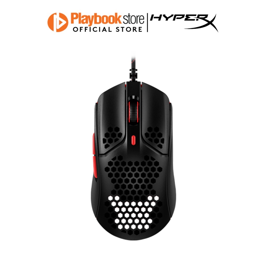 HyperX Pulsefire Haste Wired Gaming Mouse Black/Red (4P5E3AA) | Shopee ...