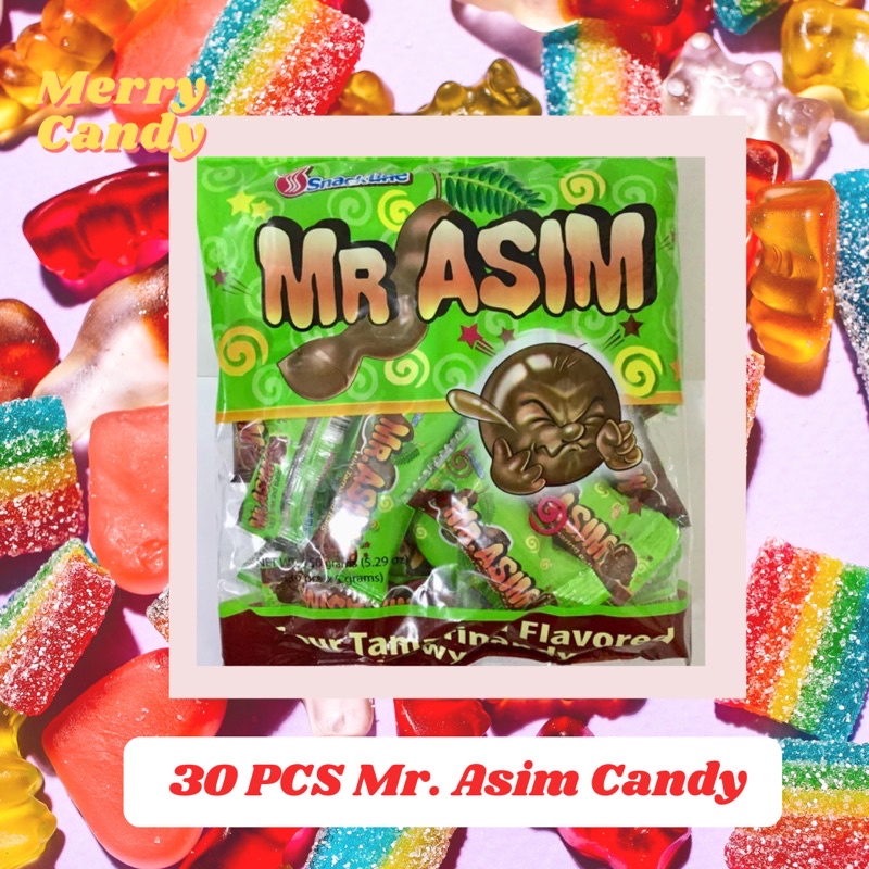 30 PCS Mr. Asim & Mr. Spicy Tamarind Candy by Snackline | Shopee ...