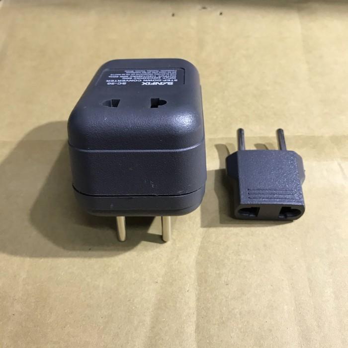 220v to 110v 50 Watts Converter Step Down adapter Plug | Shopee Philippines