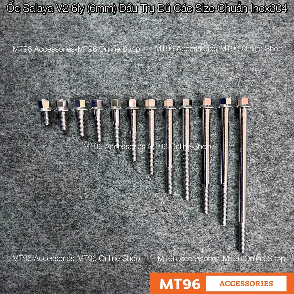 Salaya V2 Snail 6mm 6mm (6mm) Cylinder Head Many Sizes Standard 304 ...