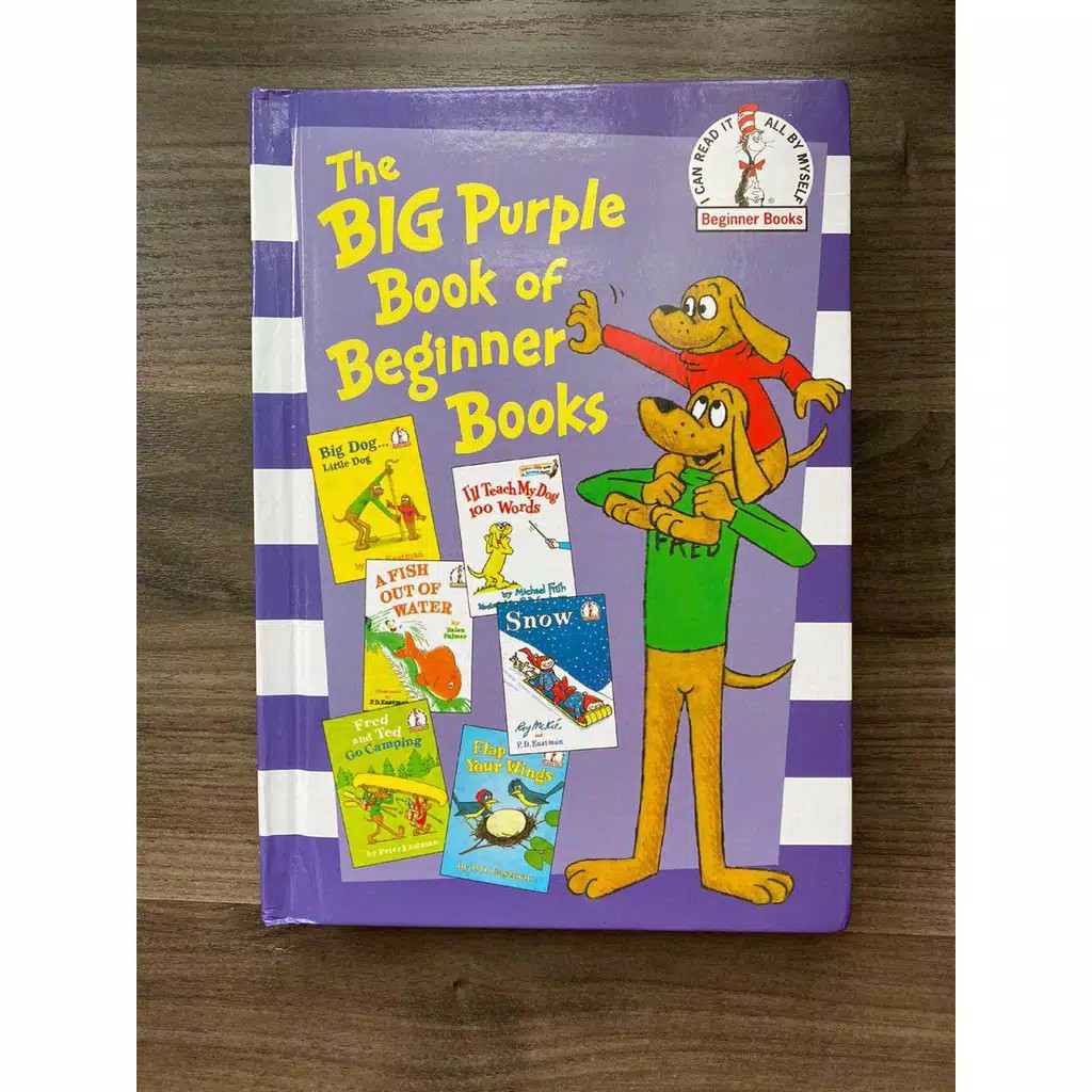 Bigbook Of Big Purple Book Beginner By Dr Seuss | Shopee Philippines