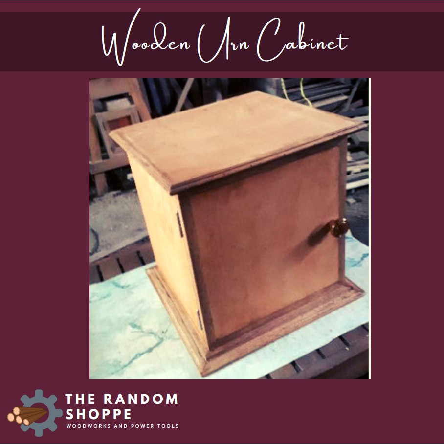 Wooden Urn Cabinet (30cm x 30cm x 30cm) | Shopee Philippines