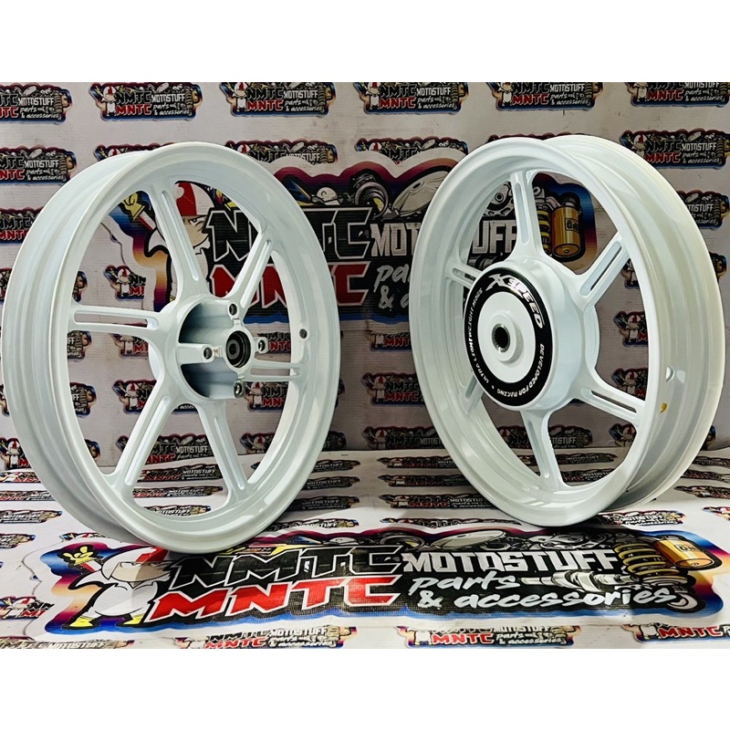 XSPEED R6 ULTRA LIGHTWEIGHT MAGS W/BEARING 4HOLES F1.85-14/R2.15-14 ...