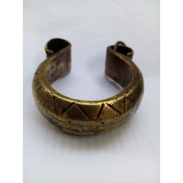 Antique Manilla African Solid Bronze Currency Bracelet #2 | Shopee ...