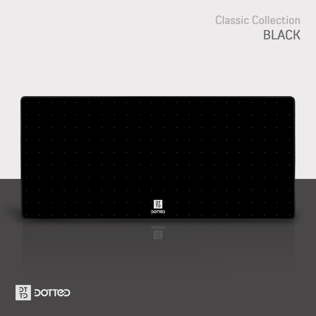 Dotted Black Edition Desk Mat 900x400x4mm | Shopee Philippines