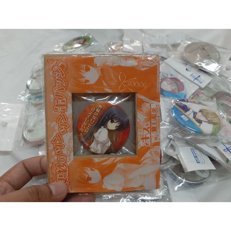 Assorted Anime Metal Badge Pin Shopee Philippines