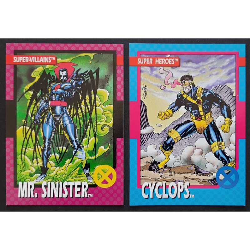 COMPLETE SET! 1992 Impel Marvel X-Men Series 1 Jim Lee Trading Cards ...