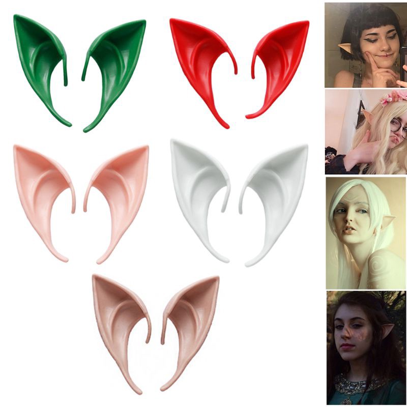 ITEM Fake Goblin Ears Pointed Ears Fox Costume Monster Fairy CHOOSE ...