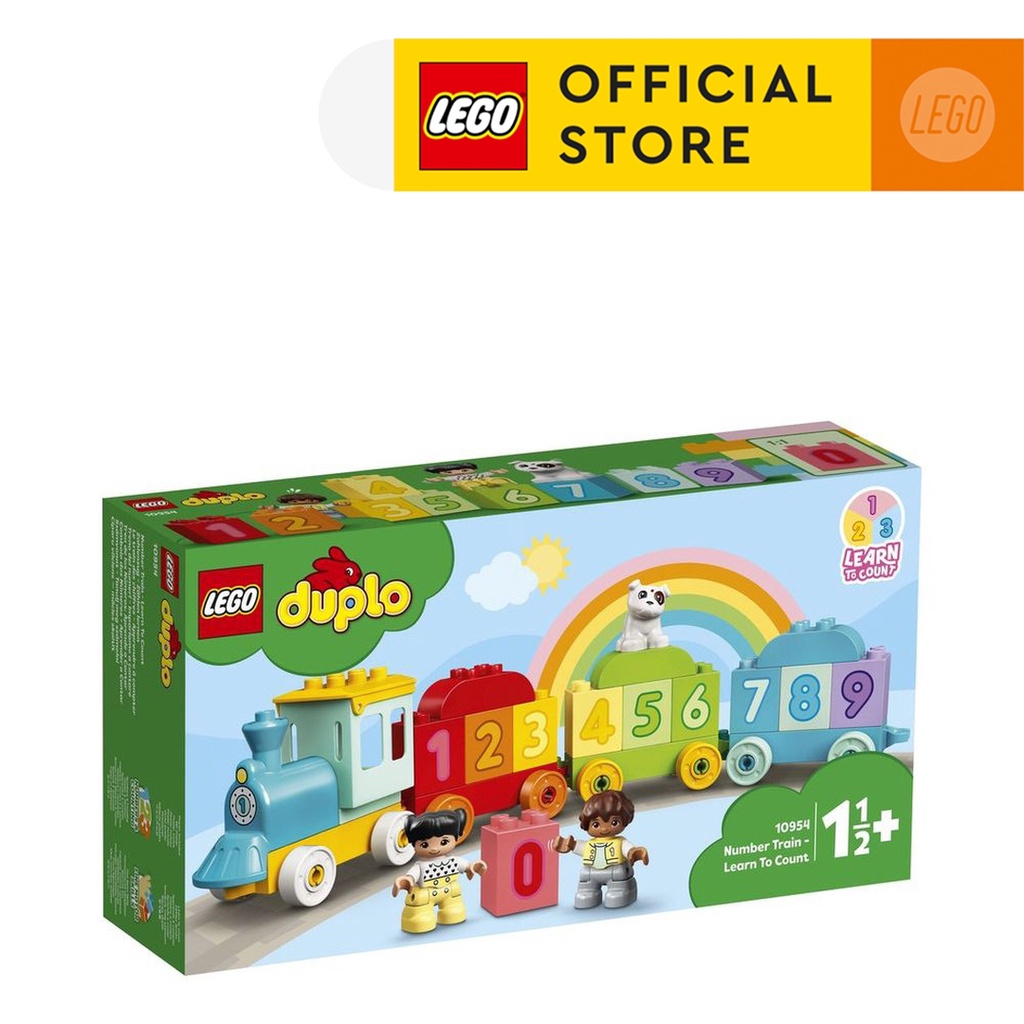 LEGO® DUPLO® 10954 Number Train - Learn To Count, Age 1½+, Building ...