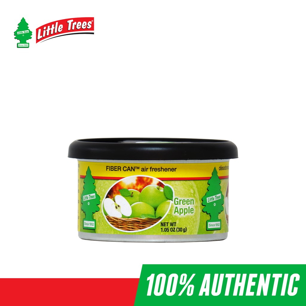 Little Trees Fiber Can Air Freshener Green Apple Scent 1Pc UFC-17816-24 ...