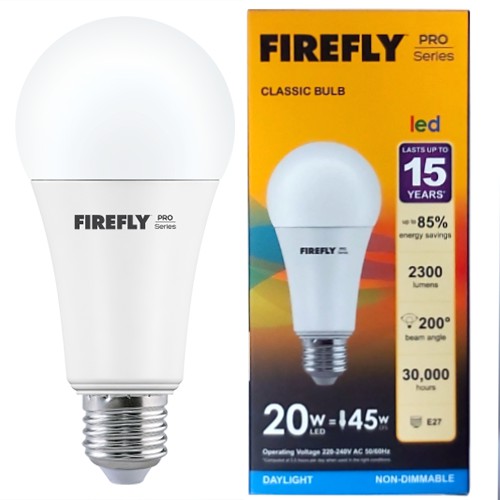 Firefly Light Emitting Diode LED Light Bulb Pro Series 20 watts ...