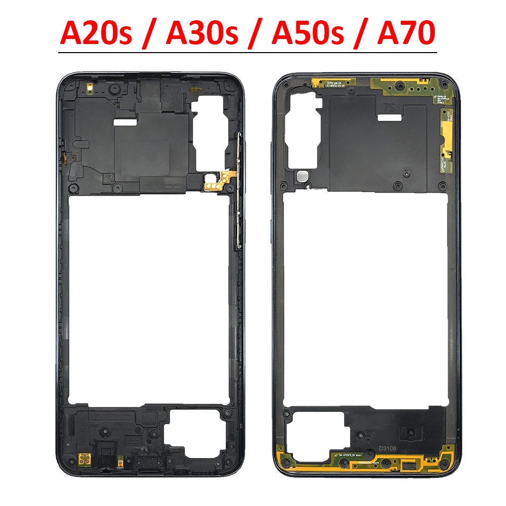 New Middle Frame Housing Case For Samsung Galaxy A20S A207F A30S A307F ...