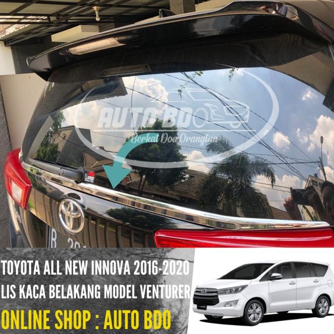 List of Rear Window Trims for All New Innova Reborn 2016 - 2018 Chrome ...