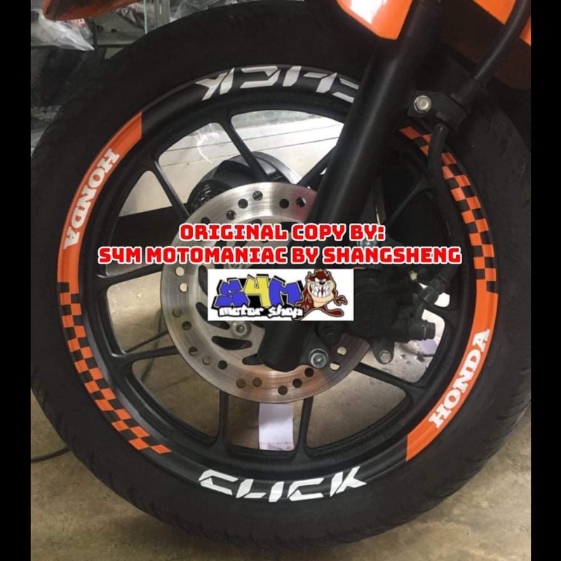 Click V1 V2 V3 and Mags Sticker/ Mags Decals Racings Design | Shopee ...